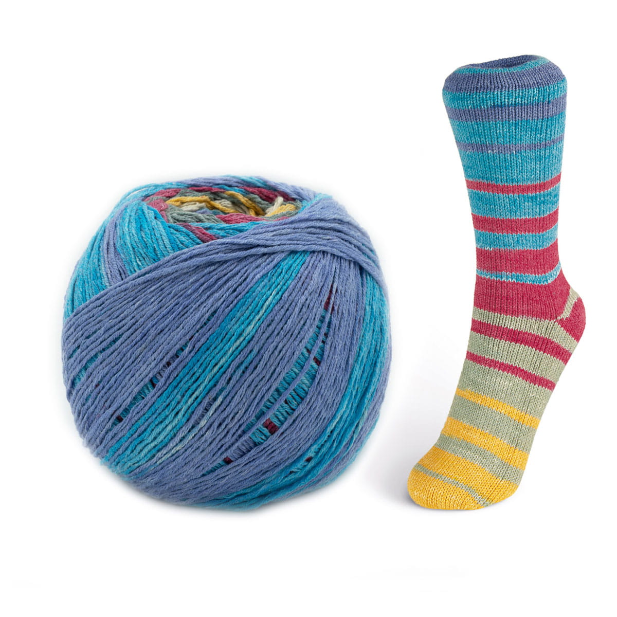 Włóczka Summer Sock 105 - bawełniana włóczka skarpetkowa
